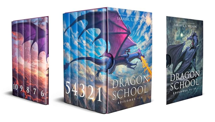 Amazon.com: Dragon School: Episodes 1-5 (Dragon School World Omnibuses Book 1) eBook : Wilson ...